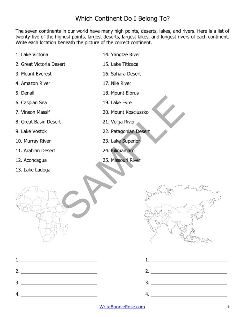 Geography Activity Pack | Made By Teachers