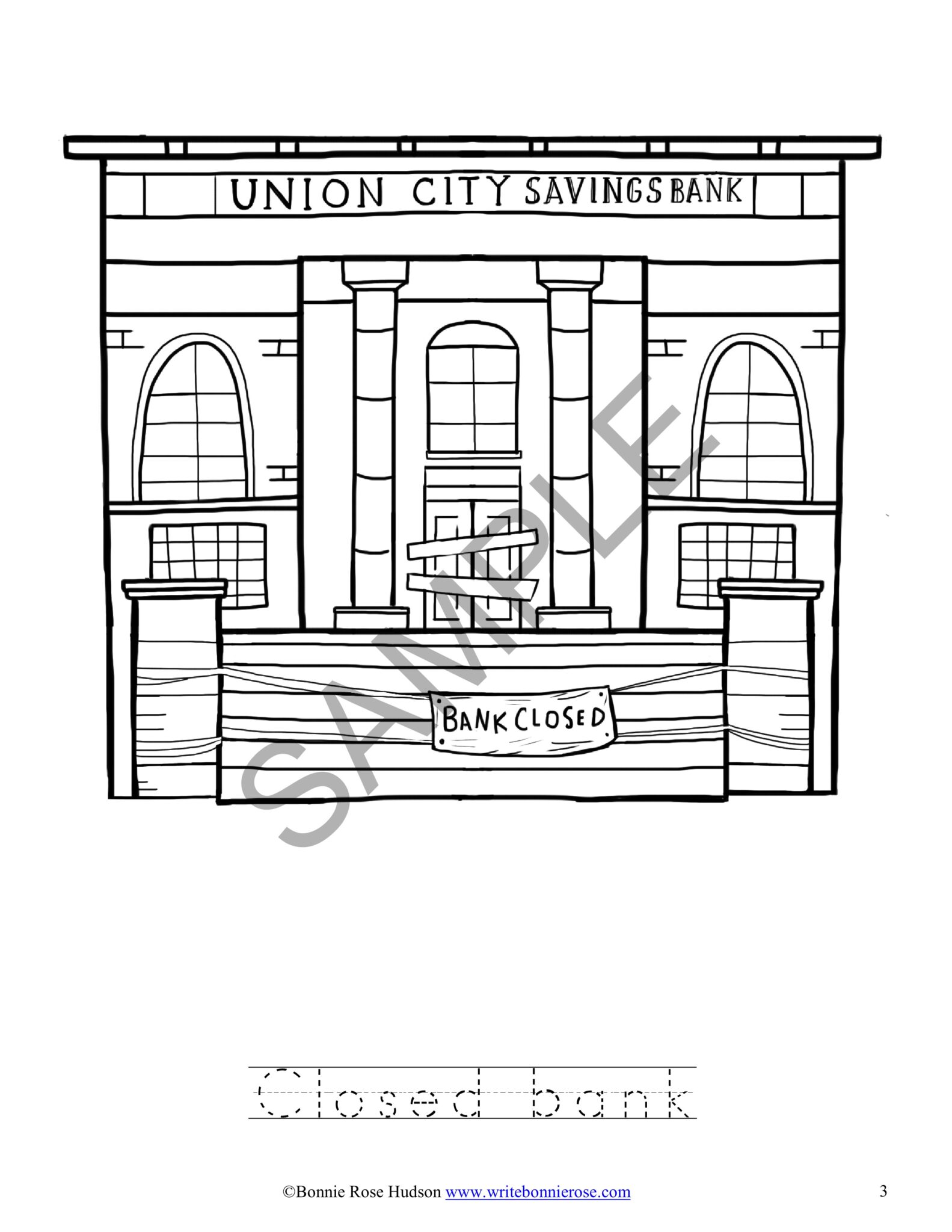 History by the Decade-1930s: Coloring Book with Print Copywork | Made ...