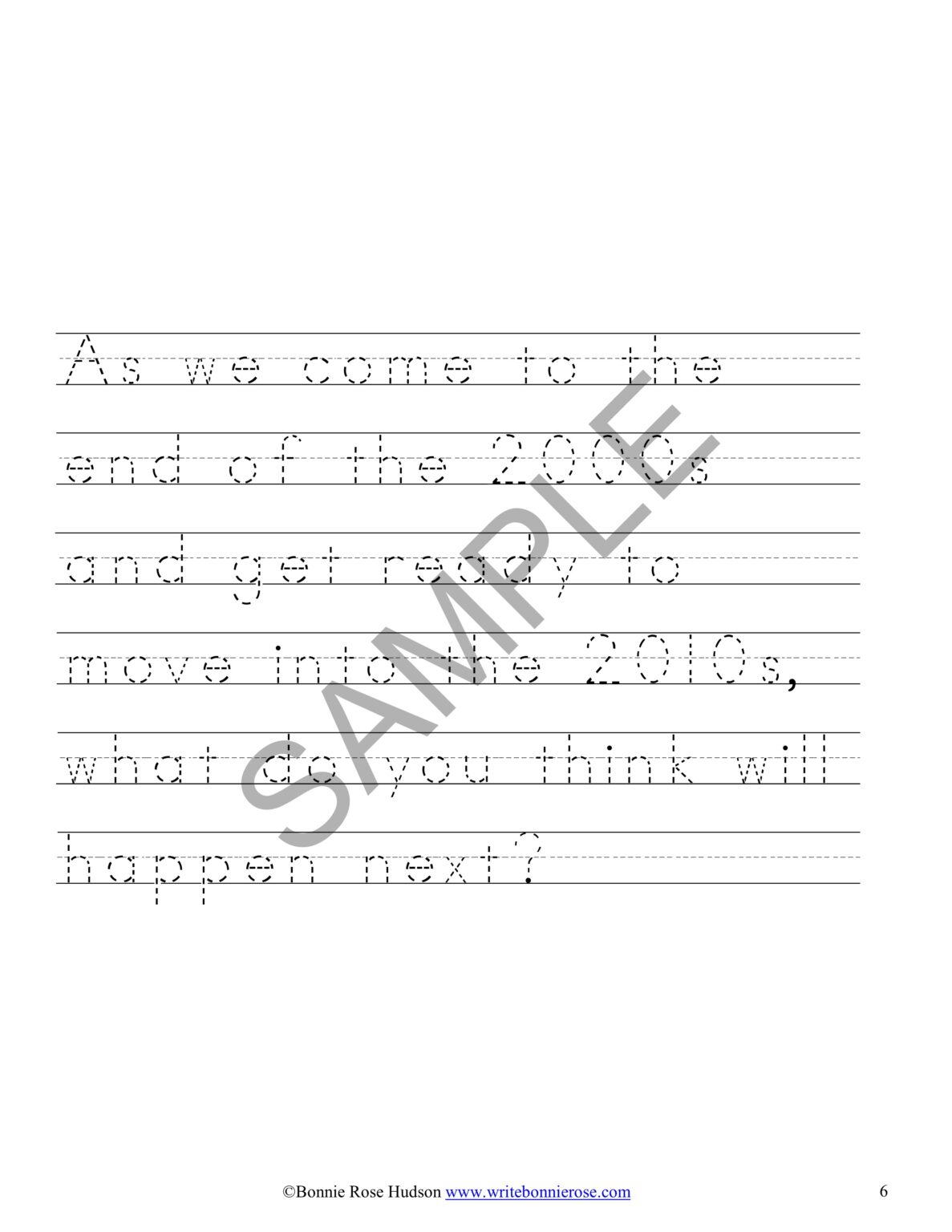 History by the Decade-2000s: Coloring Book with Print Copywork | Made ...