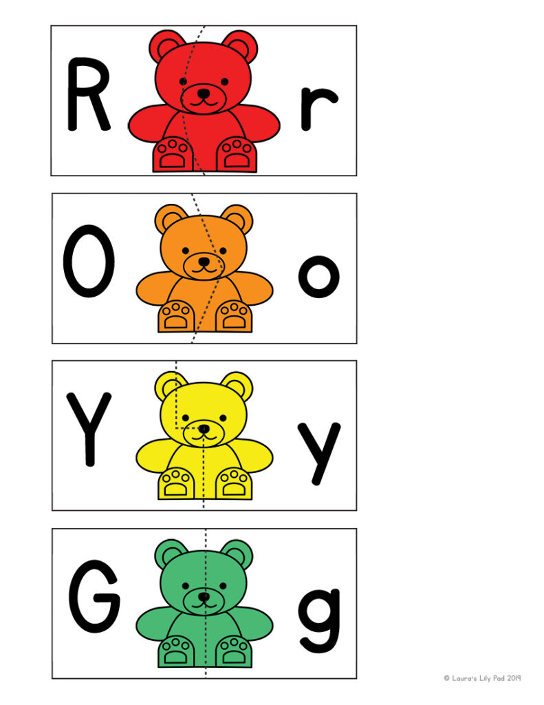 Rainbow Bears Centers | Made By Teachers