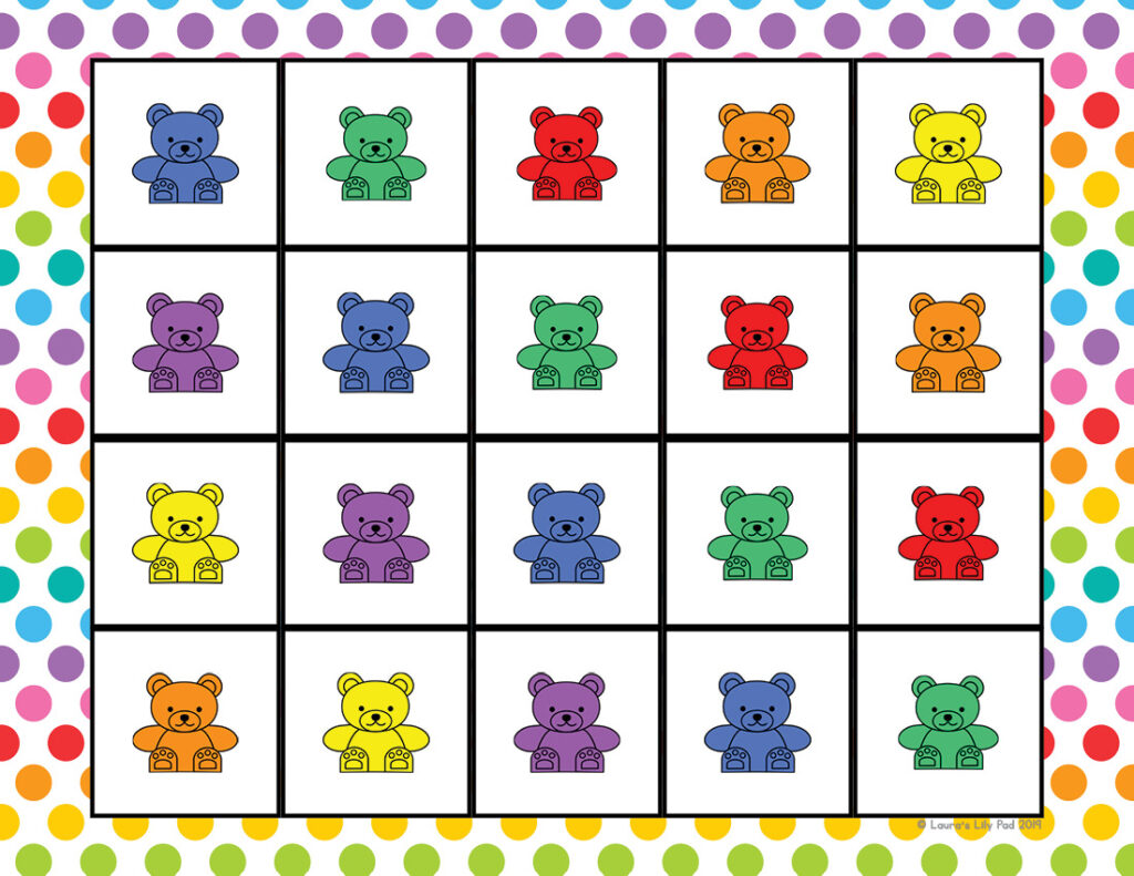 Rainbow Bears Centers | Made By Teachers