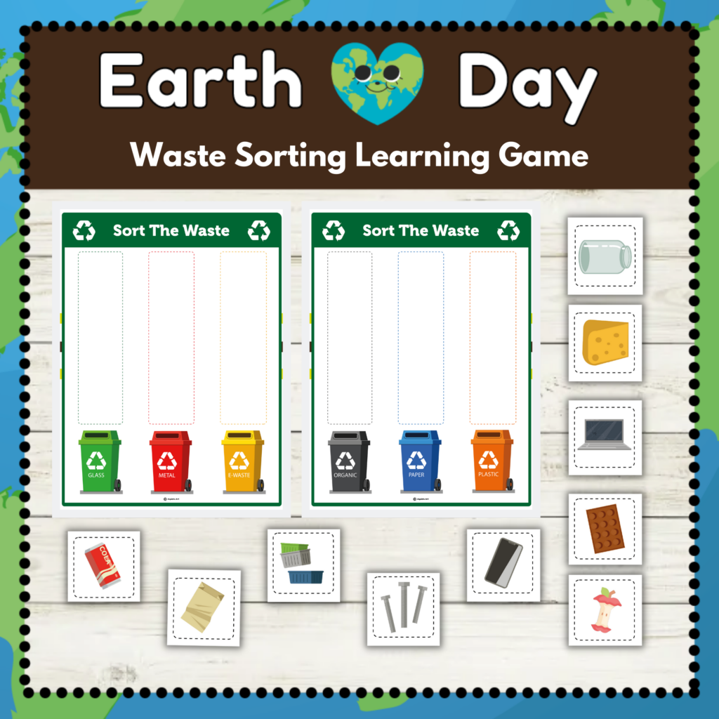 Recycle Sorting Activity | An Earth Day Crafts for Kids | Made By Teachers