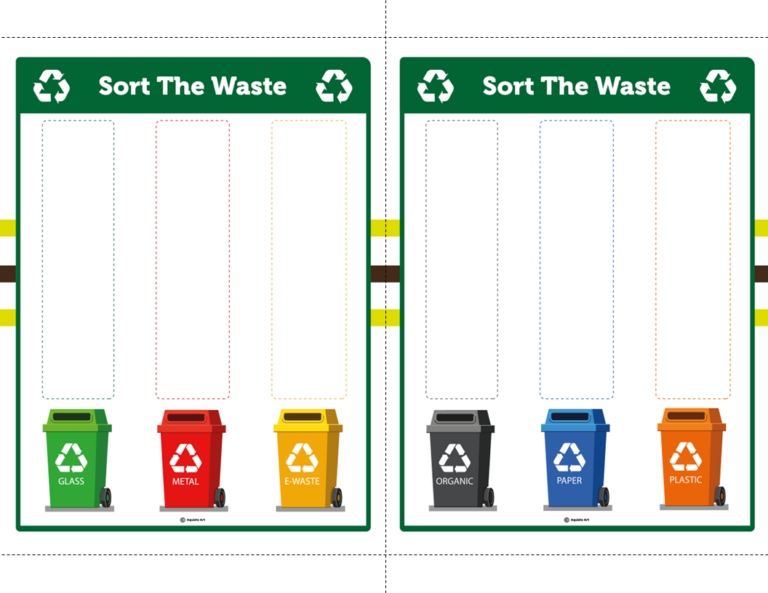 Recycle Sorting Activity | An Earth Day Crafts for Kids | Made By Teachers