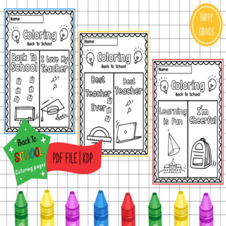 My Classroom Coloring Pages