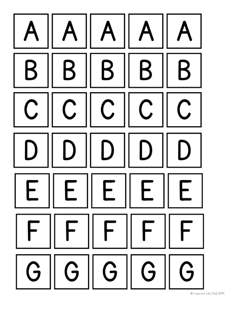 Jumbo Cubes Alphabet Words and Letter Sounds Center | Made By Teachers