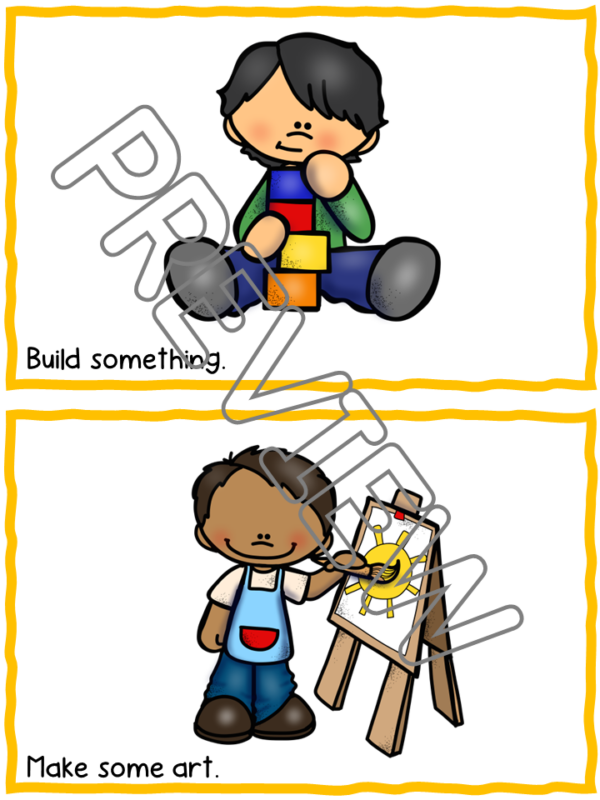 Playing on My Own, Independent Play Social Skills Story | Made By Teachers