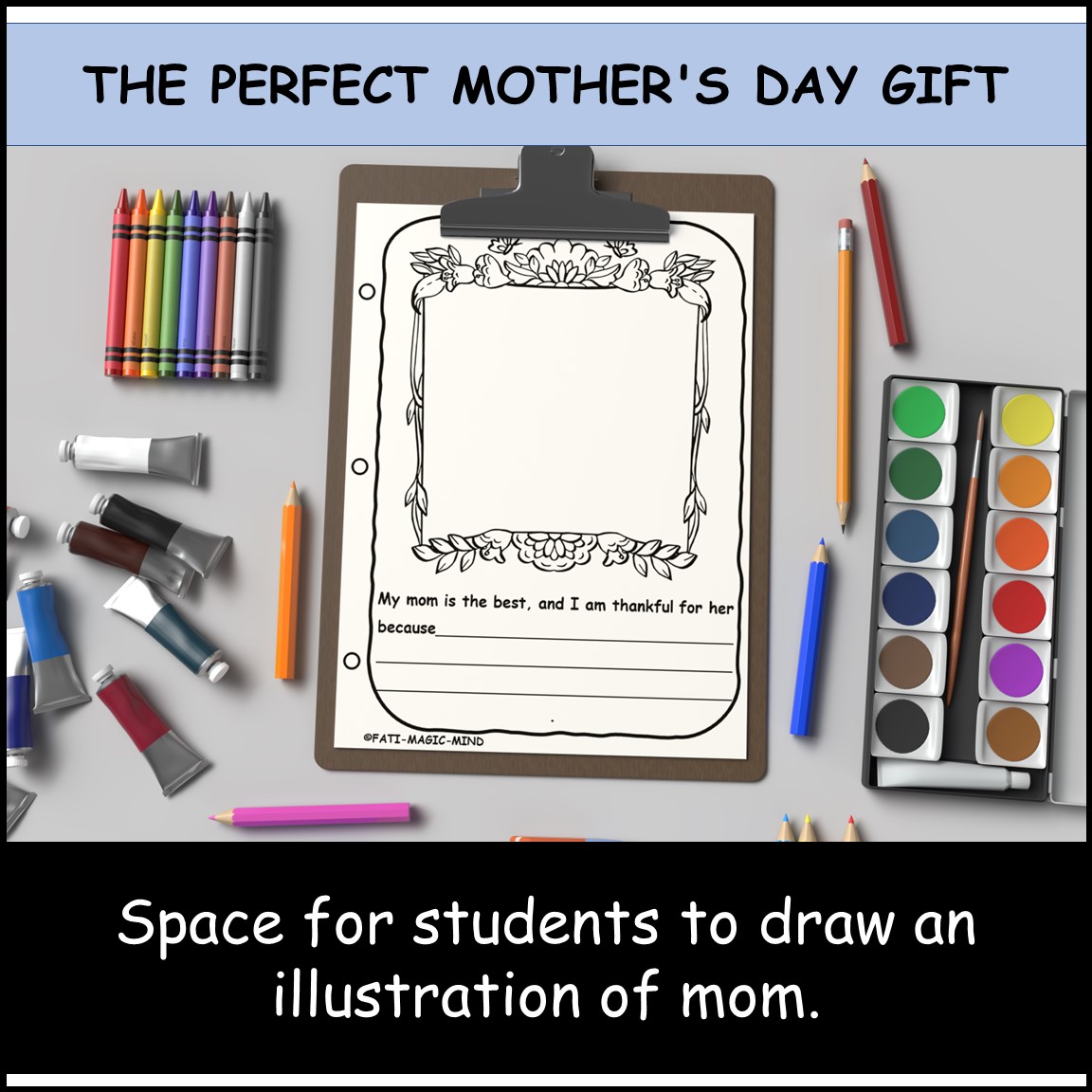 Mother's Day Gift: My Mom is the Best Book and Picture Frame Crafts for ...