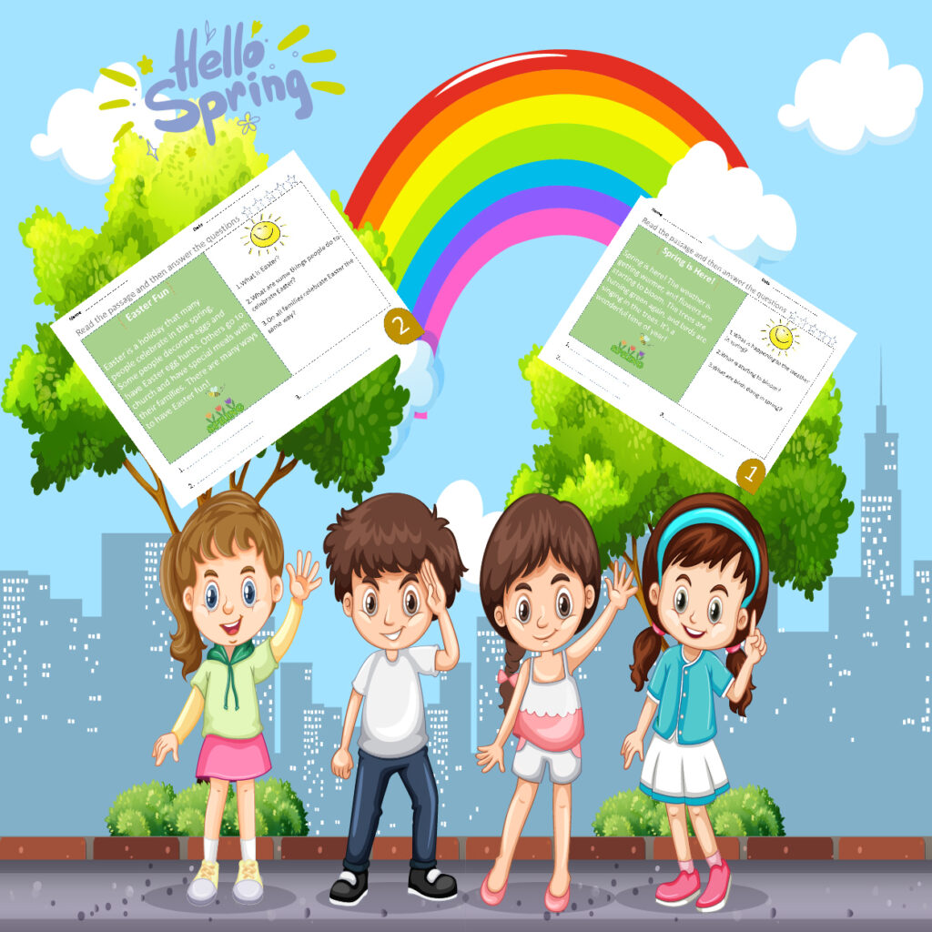 spring reading comprehension 2nd grade | Made By Teachers