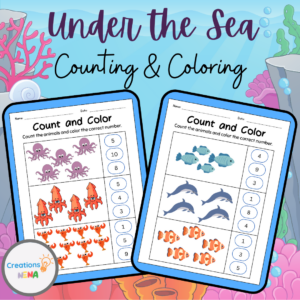 Under The Sea Counting Activities. | Made By Teachers