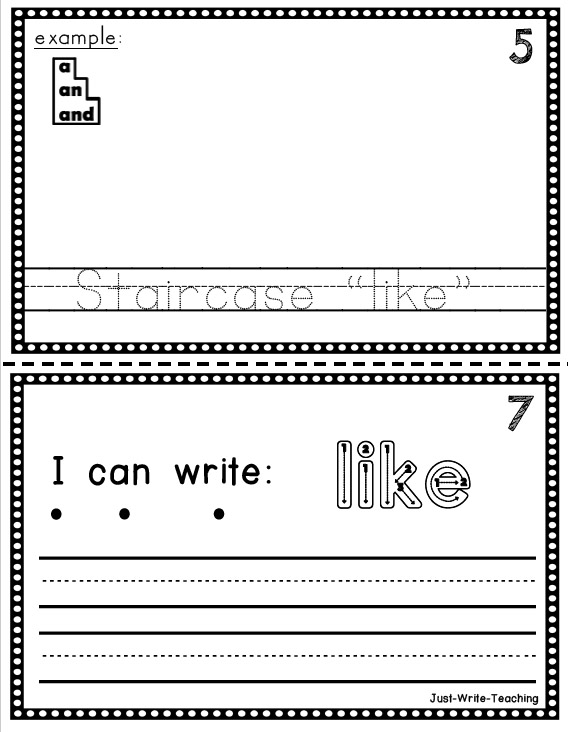 Sight Word Flip Book (Flipbook) - LIKE | Made By Teachers