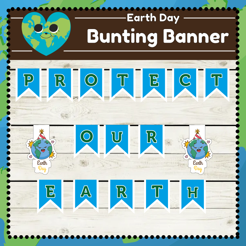 Earth Day Banner Kit for Bulletin Board | Made By Teachers