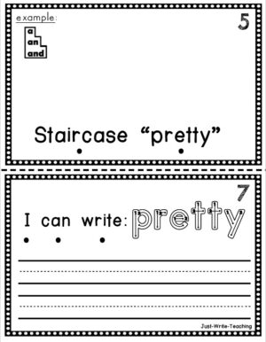 Sight Word Flip Book (Flipbook) - PRETTY | Made By Teachers