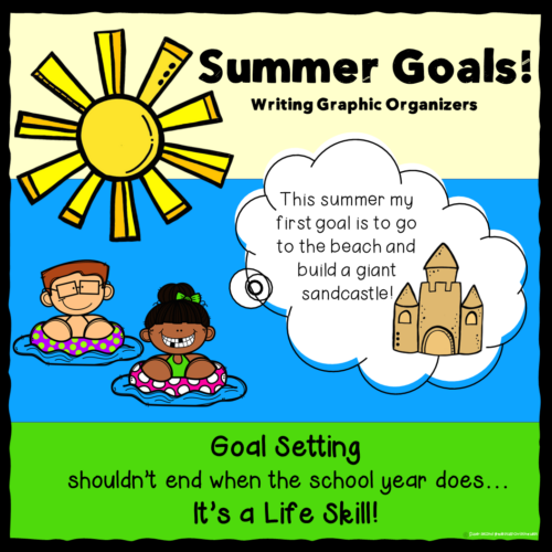 Summer Goals: Writing Graphic Organizer - Made By Teachers