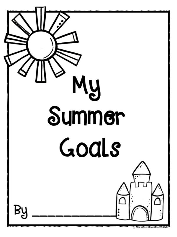 Summer Goals: Writing Graphic Organizer | Made By Teachers