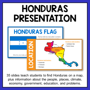 Honduras Country Study - Spanish Speaking Countries - Central America ...
