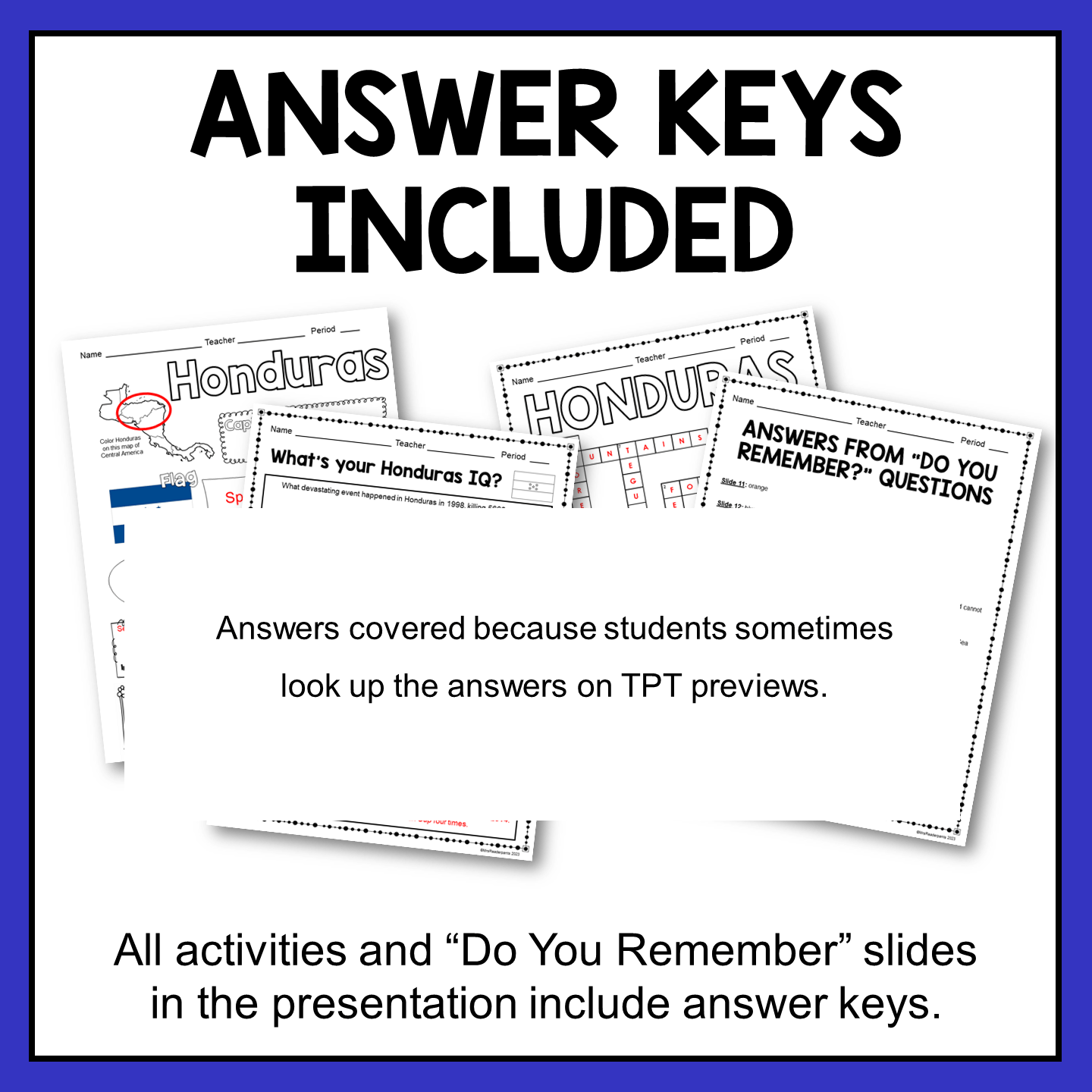 Honduras Country Study - Spanish Speaking Countries - Central America ...