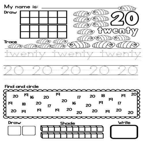 My Numbers 11-20 book | Made By Teachers