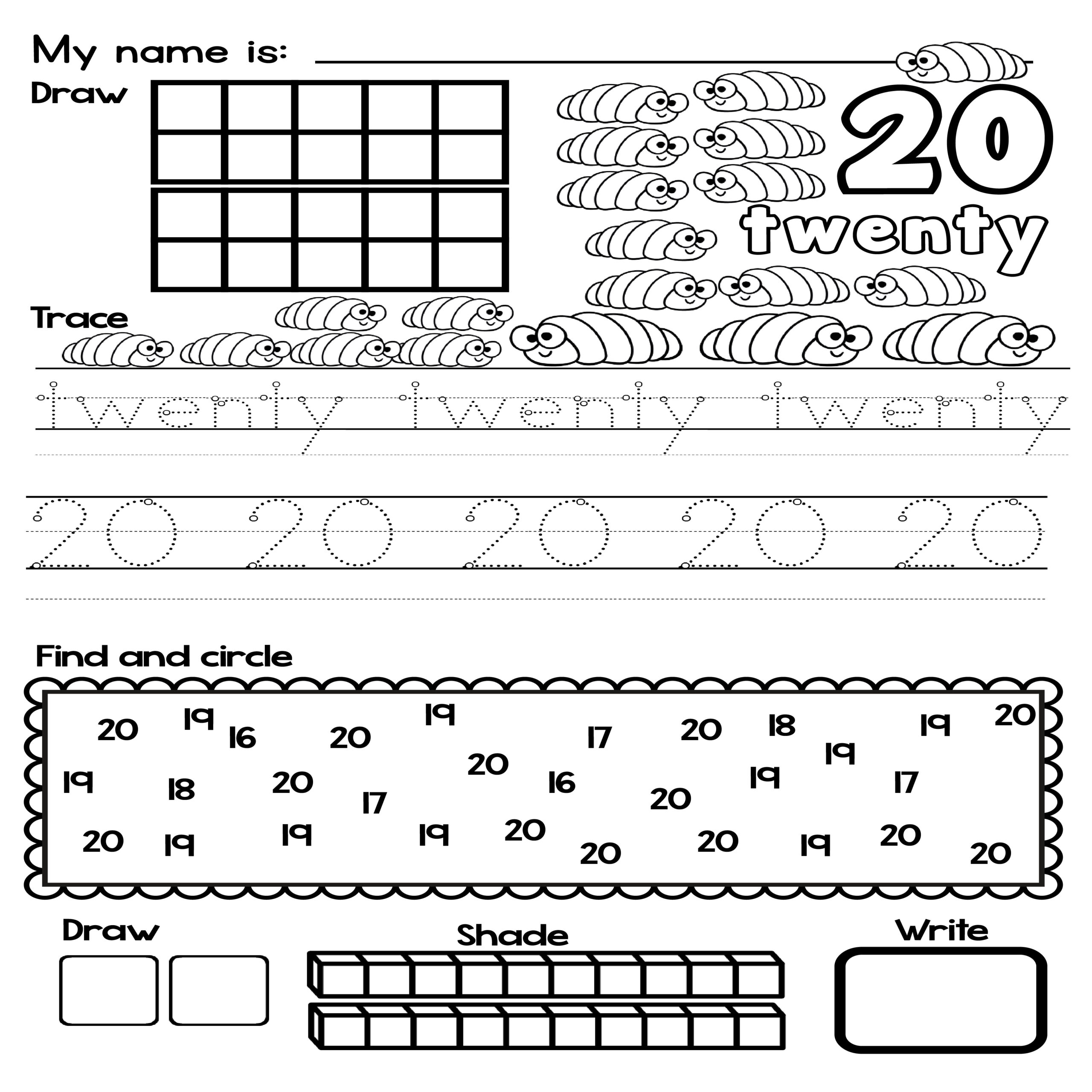 My Numbers 11-20 book | Made By Teachers