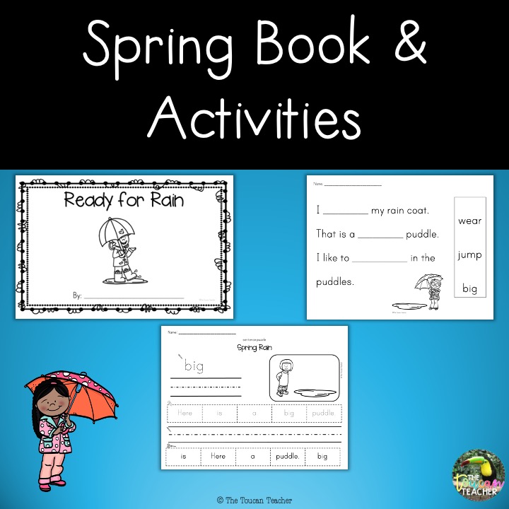 Spring rain book & activities | Made By Teachers