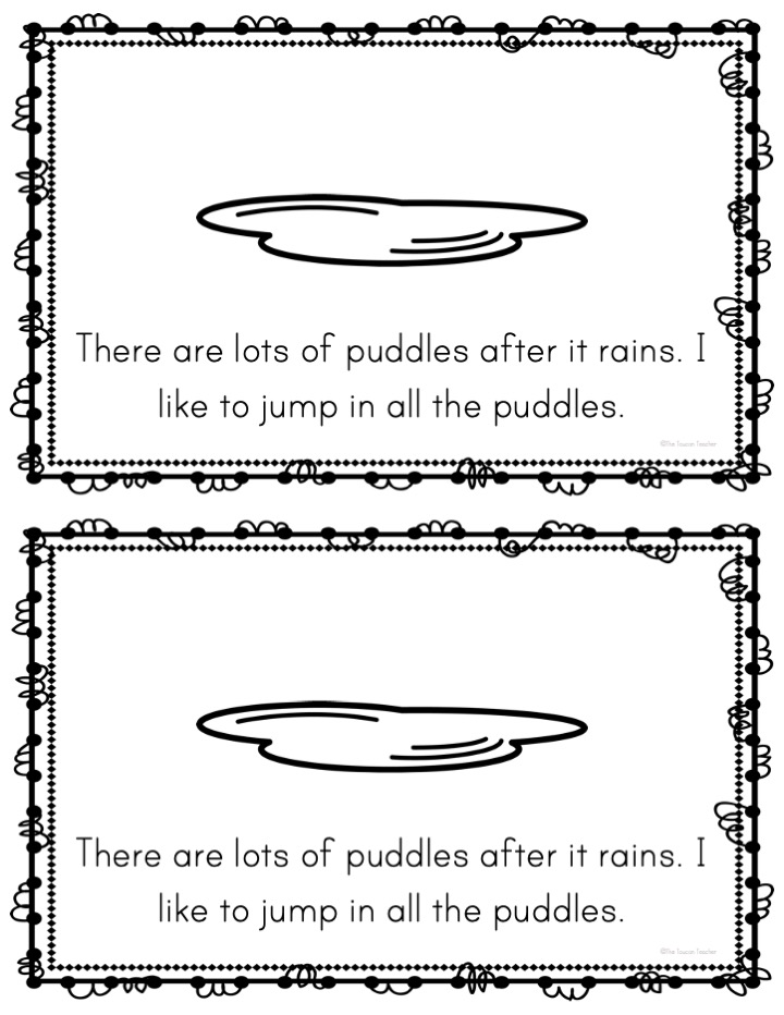 Spring rain book & activities | Made By Teachers