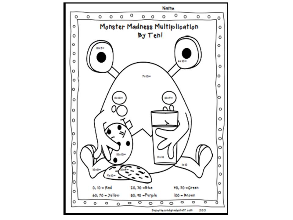 Multiplication Practice: Monster Madness! | Made By Teachers