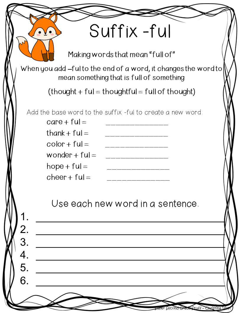 Prefixes and Suffixes- Print and Go Worksheets! | Made By Teachers