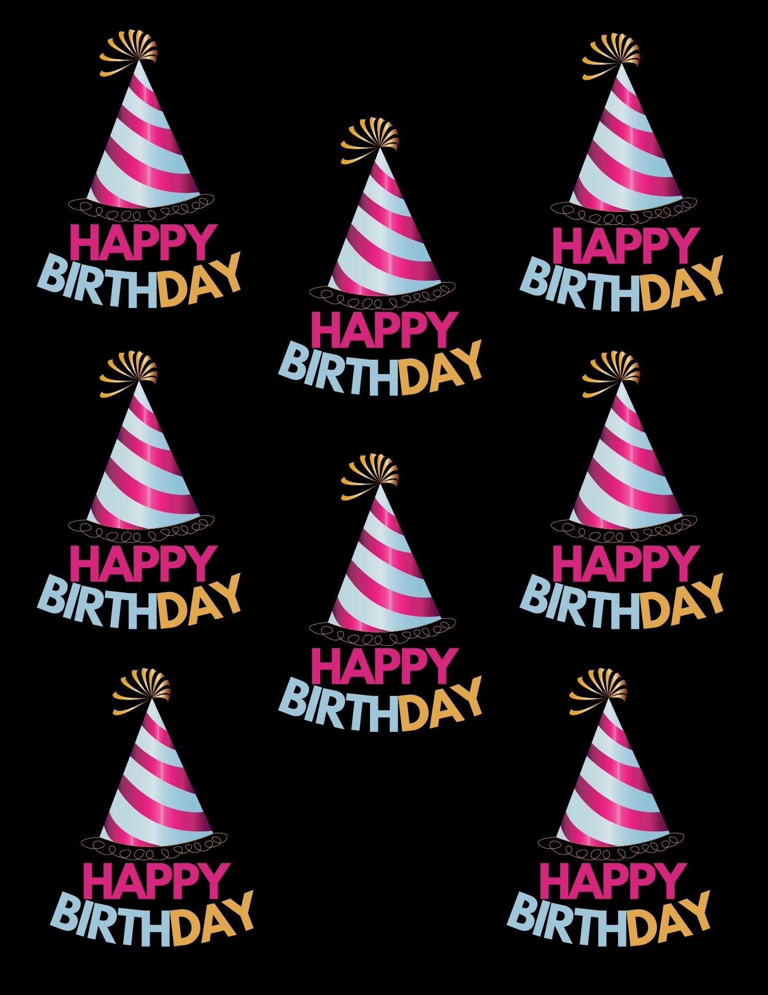 Happy Birthday Cards printable for kids,students | Made By Teachers