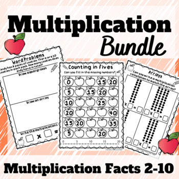 Multiplication Bundle Multiplication Facts 2, 3, 4, 5, 6, 7, 8, 9 & 10 ...