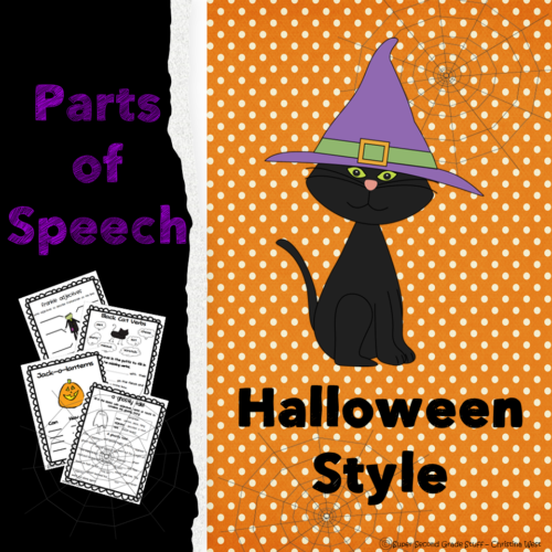 Parts of Speech - Halloween Style! | Made By Teachers
