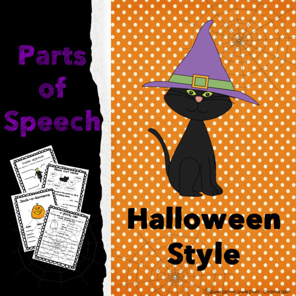 Parts of Speech - Halloween Style! | Made By Teachers