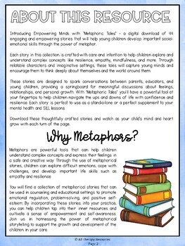 Metaphoric Stories - 44 Therapeutic Social Narratives for Children ...