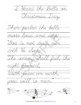 Christmas Carol Coloring Book with Cursive Copywork | Made By Teachers