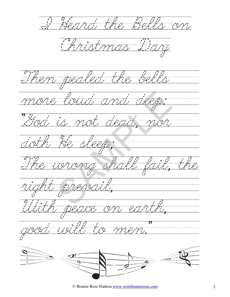 Christmas Carol Coloring Book with Cursive Copywork | Made By Teachers