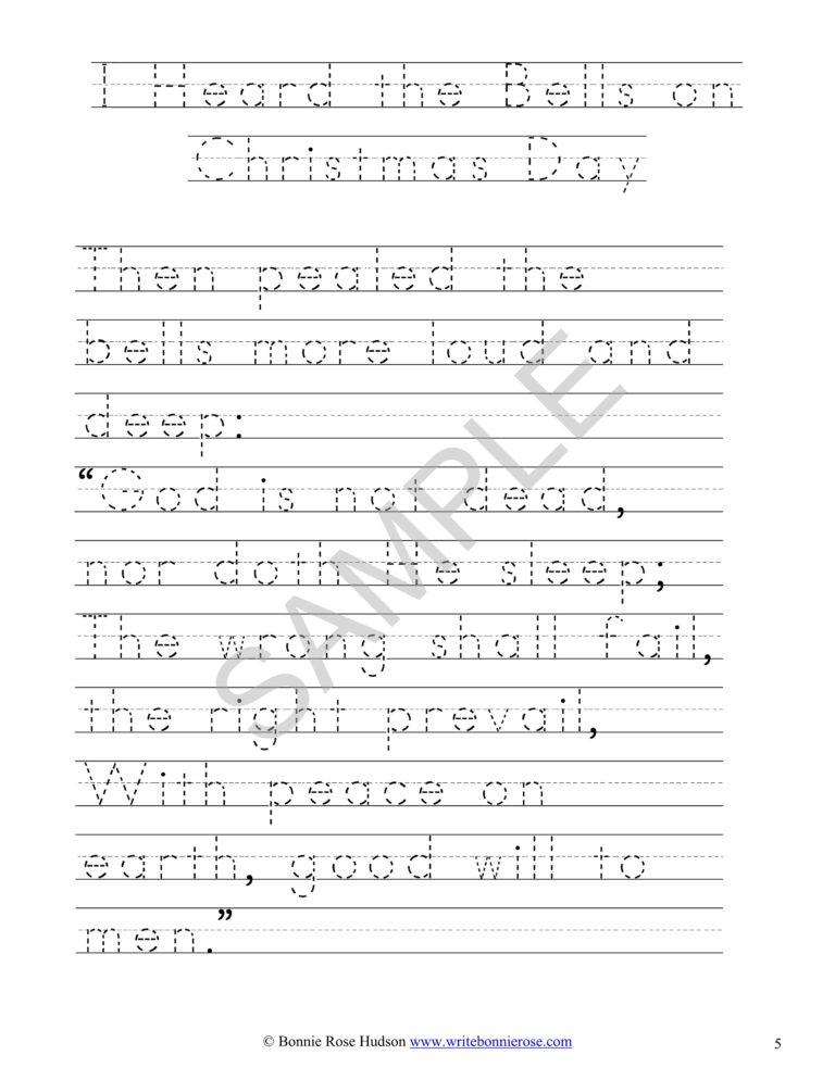 Christmas Carol Coloring Book with Print Copywork | Made By Teachers