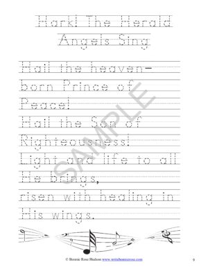 Christmas Carol Coloring Book with Print Copywork | Made By Teachers