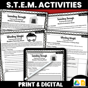 A Night Divided Novel Study STEAM Based Activities | Made By Teachers