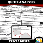 A Night Divided Novel Study Theme and Symbolism Extension Activities ...