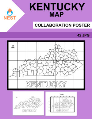 Kentucky Map Collaboration Poster | Made By Teachers