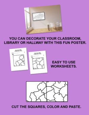 Kentucky Map Collaboration Poster | Made By Teachers