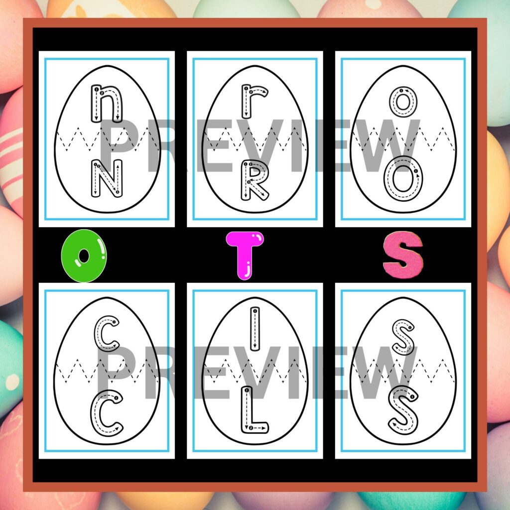 Easter ABC Coloring Egg | Made By Teachers