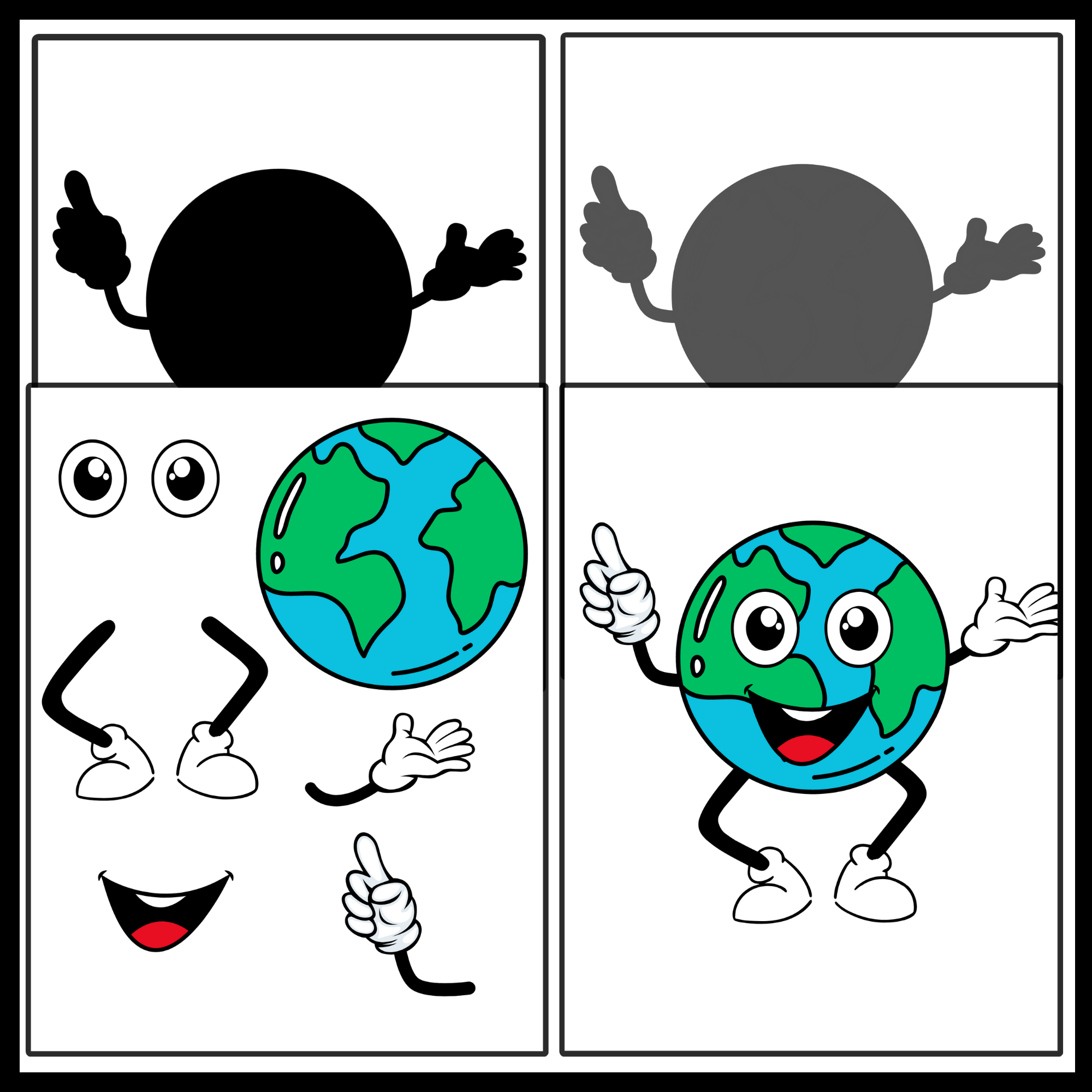 Earth Day Craft | Earth Day Bulletin Board | Earth Day Activities ...