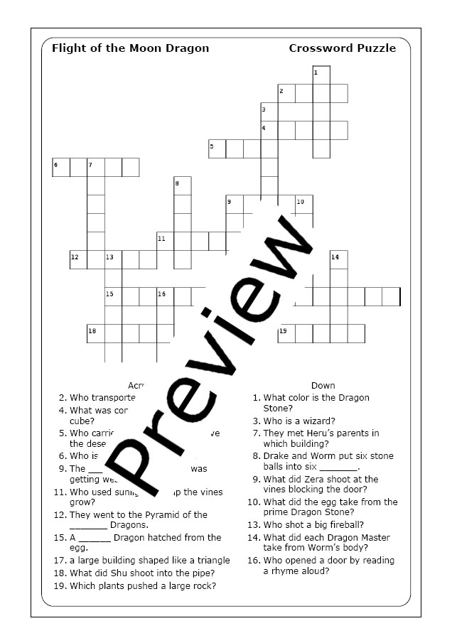 Tracey West "Flight of the Moon Dragon" worksheets | Made By Teachers