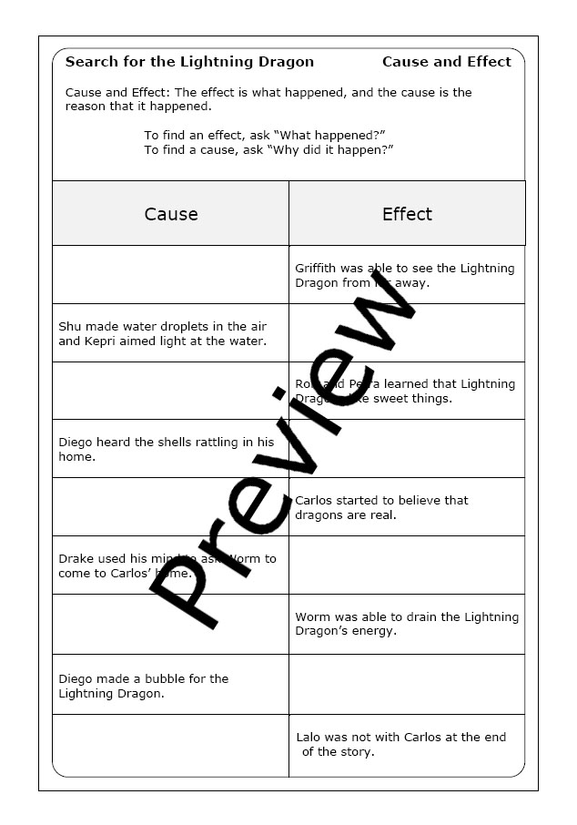 Tracey West "Search for the Lightning Dragon" worksheets | Made By Teachers