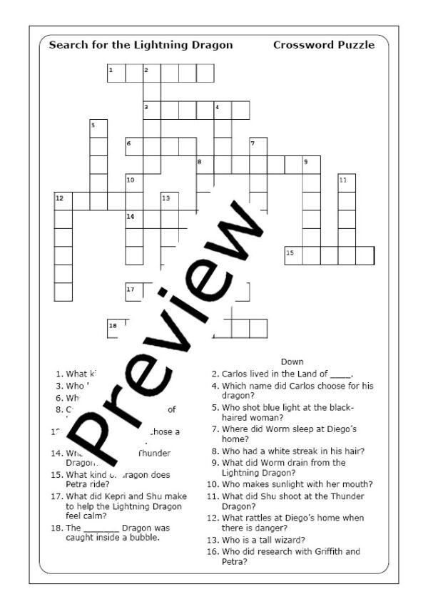 Tracey West "Search for the Lightning Dragon" worksheets | Made By Teachers