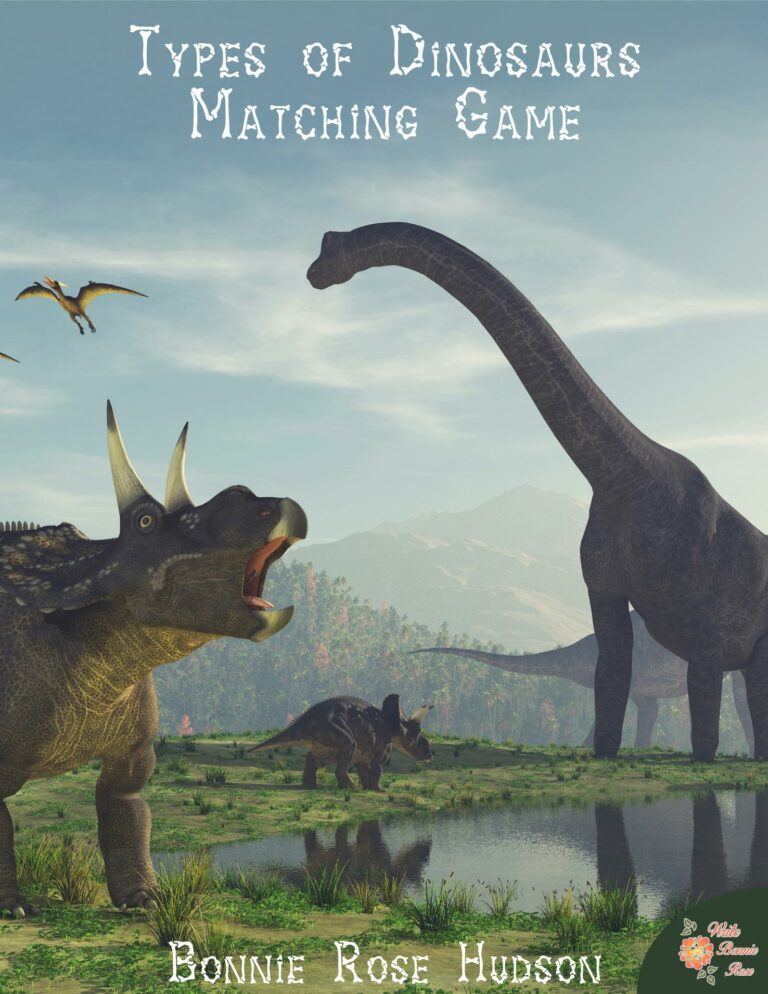 Types of Dinosaurs Matching Game | Made By Teachers