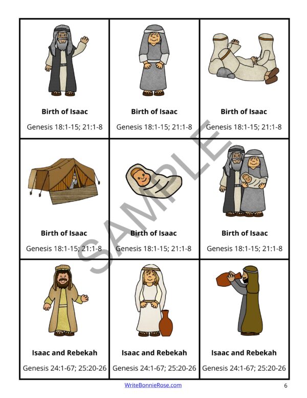 Bible Story Card Game - Old Testament | Made By Teachers