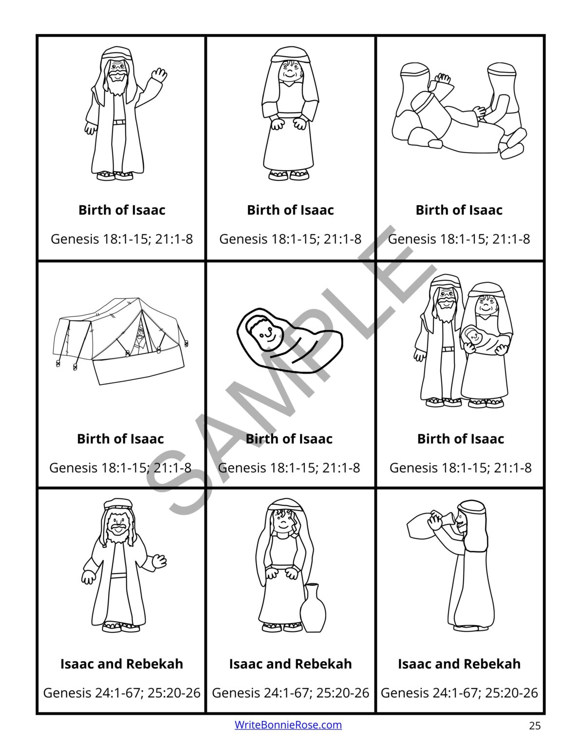 Bible Story Card Game - Old Testament | Made By Teachers