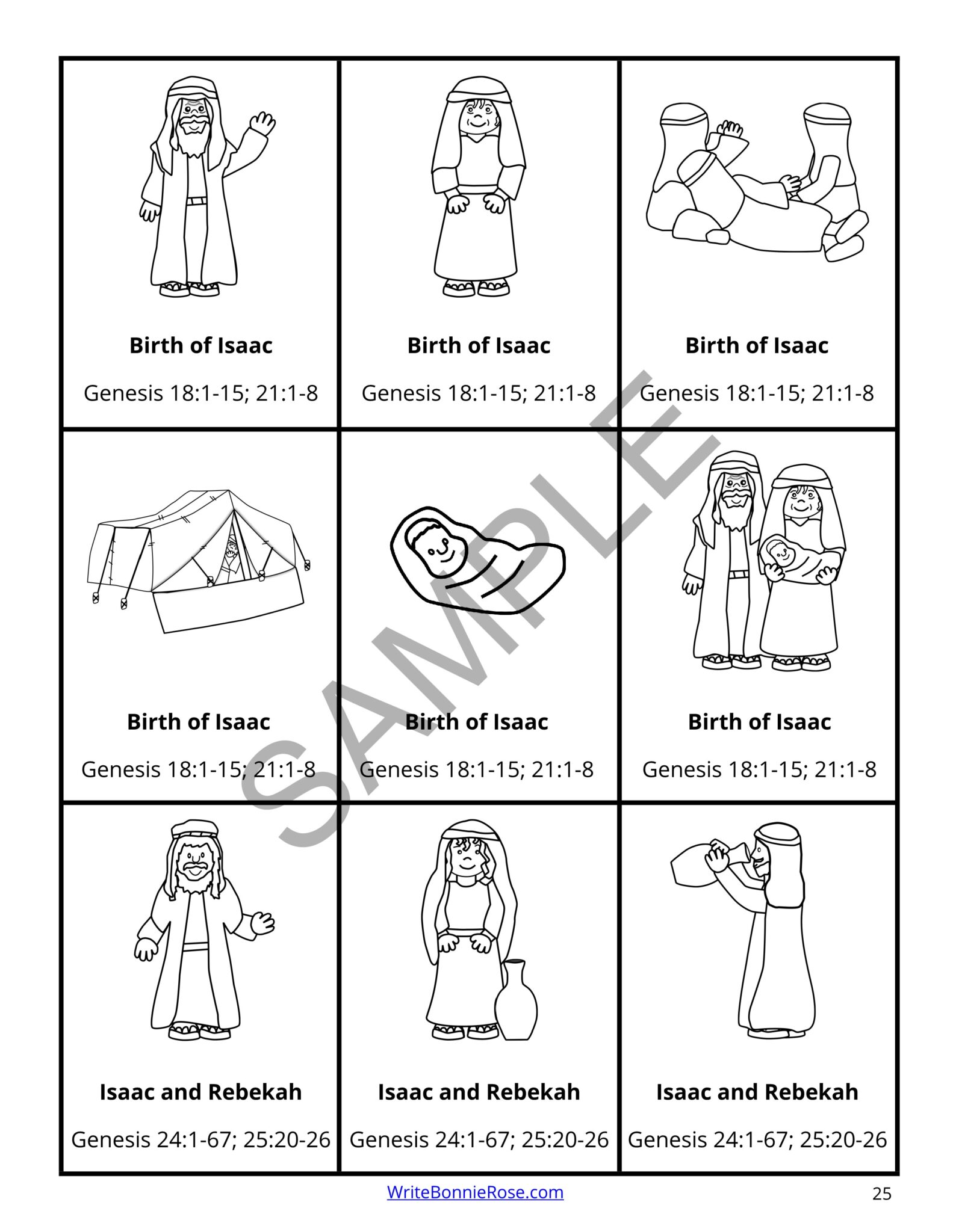 Bible Story Card Game - Old Testament | Made By Teachers