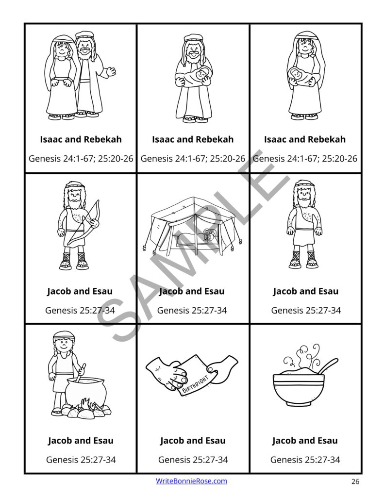 Bible Story Card Game - Old Testament | Made By Teachers