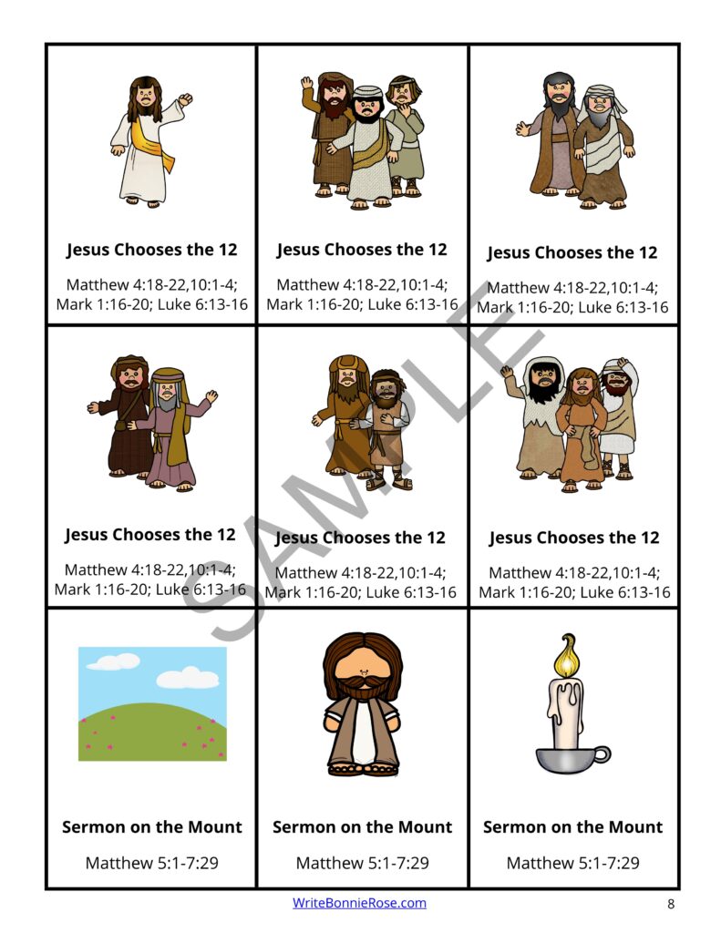 Bible Story Card Game - New Testament | Made By Teachers